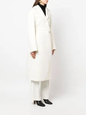 JIL SANDER Belted Single-breasted Coat