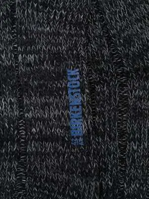 BIRKENSTOCK Ribbed-knit Socks - Black