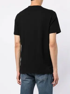 Belstaff Logo-patch Crew Neck T-shirt - Black