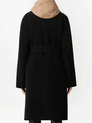 Burberry Check-pattern Reversible Wool Coat