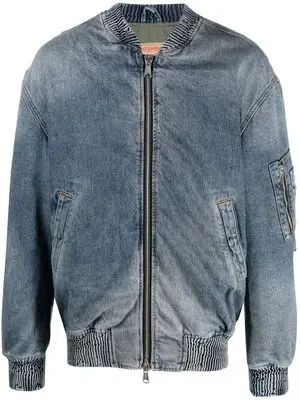 DIESEL® Diesel Denim Bomber Jacket