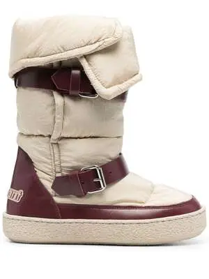 Isabel Marant Étoile Zenora Padded Ankle Boots - Neutrals