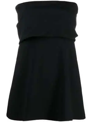 TOTEME Strapless Flared Top