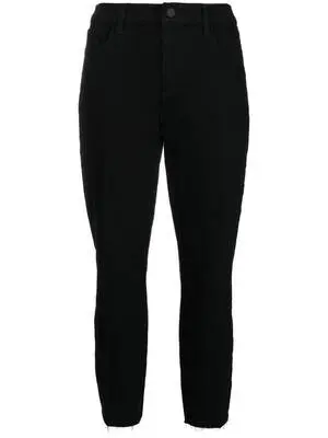 L'Agence High-rise Sada Cropped Jeans