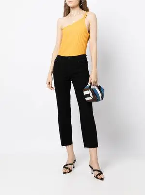 L'Agence High-rise Sada Cropped Jeans
