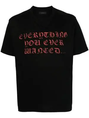 Amiri Everything Slogan-print T-shirt