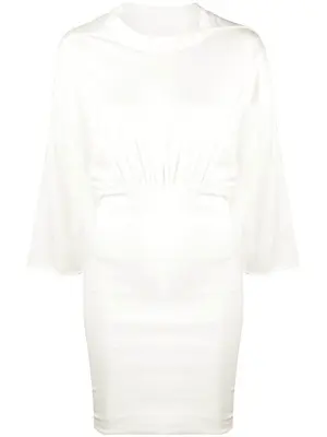 Rick Owens Tommy Cinched-waist Dress - White