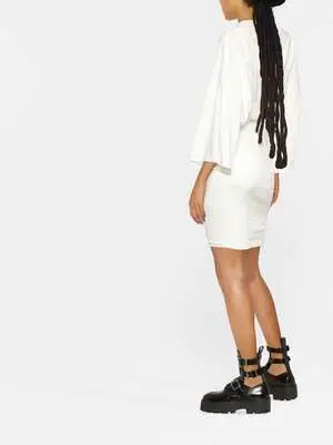 Rick Owens Tommy Cinched-waist Dress - White