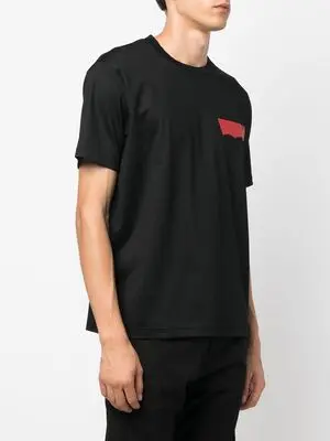 Junya Watanabe Logo-print Cotton T-shirt - Black
