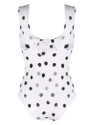 Marysia Polka-dot-print One-piece Swimsuit