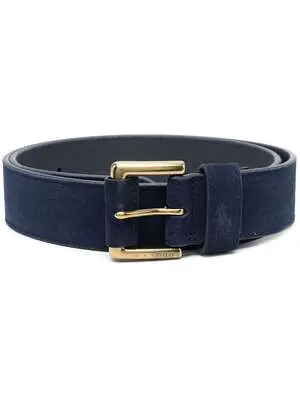 Polo Ralph Lauren Suede Buckle Belt - Blue