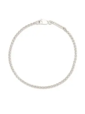 Tom Wood Sterling Spike Chain-link Bracelet - Silver