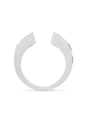 Tom Wood Gate Square Black Onyx Ring