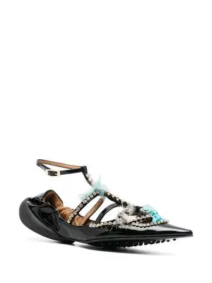 13 09 SR Crystal-embellished Sandals