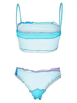 SHERRIS Colour-block Bikini Set