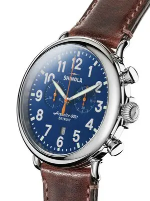 Shinola Runwell Chrono 47mm - Blue