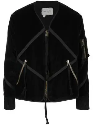 GREG LAUREN Velvet Patchwork Jacket