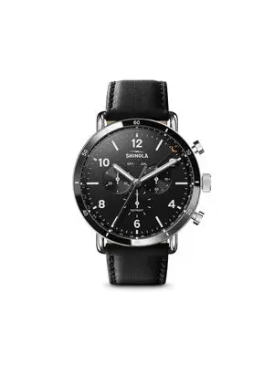 Shinola Canfield Sport Chronograph 45mm - Black