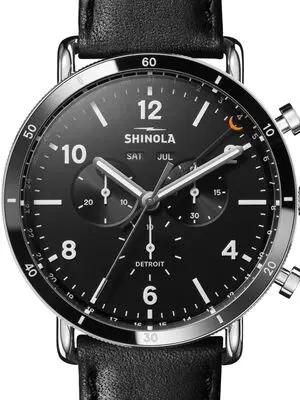 Shinola Canfield Sport 45mm - Black