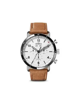 Shinola Canfield Sport Chronograph 45mm - White