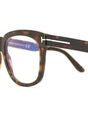 TOM FORD Tortoiseshell Square Sunglasses