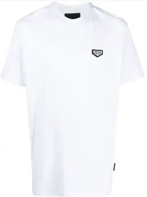 Philipp Plein Logo-patch Crew-neck T-shirt