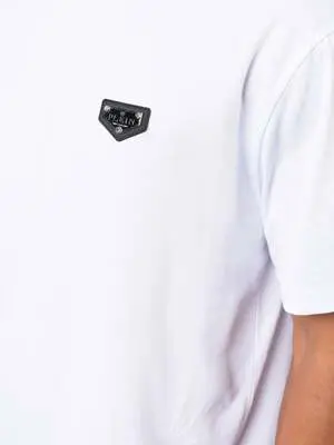 Philipp Plein Logo-patch Crew-neck T-shirt