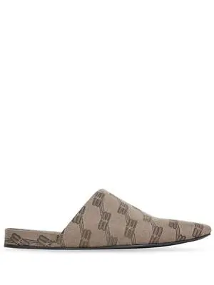 Balenciaga Monogram Jacquard Mules