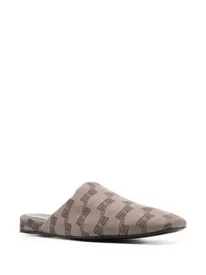 Balenciaga Monogram-jacquard Mules