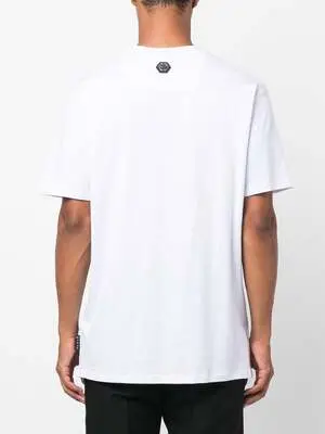 Philipp Plein Flocked Logo-print T-shirt