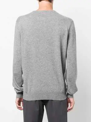 Zegna Crew Neck Sweater - Grey