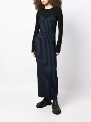 DION LEE Two-tone Corset Dress