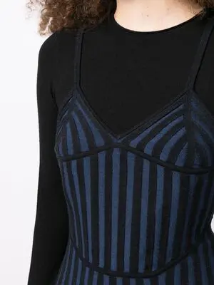 DION LEE Two-tone Corset Dress