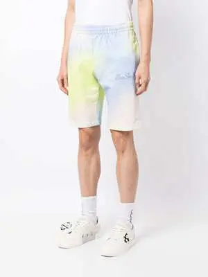 BLUE SKY INN Embroidered Logo Tie-dye Shorts