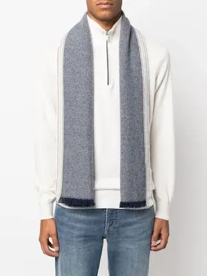 Brunello Cucinelli Fringed Cashmere Scarf