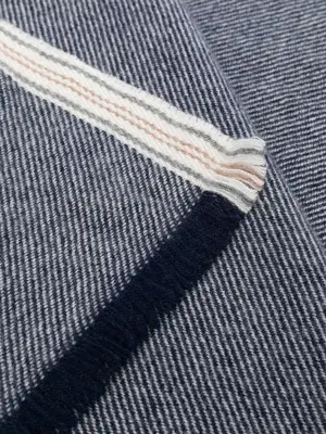 Brunello Cucinelli Fringed Cashmere Scarf