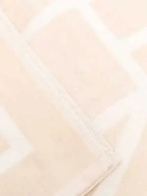 TOTEME Monogram Jacquard Beach Towel - Neutrals