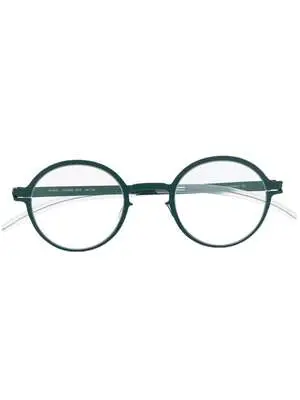 Mykita Getz Round Frame Eyeglasses - Green