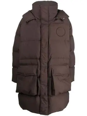 ÉTUDES STUDIO Detachable-hood Puffer Coat