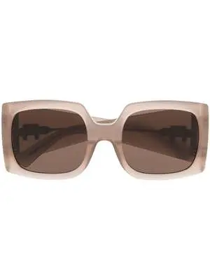 AMBUSH Fhonix Oversized Sunglasses - Brown