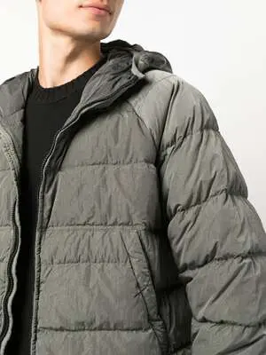 C.P. COMPANY Eco-chrome R Hooded Down Jacket
