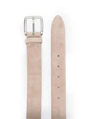 MOORER Textured Buckled Belt