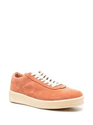 JIL SANDER Embossed Logo Lace-up Sneakers