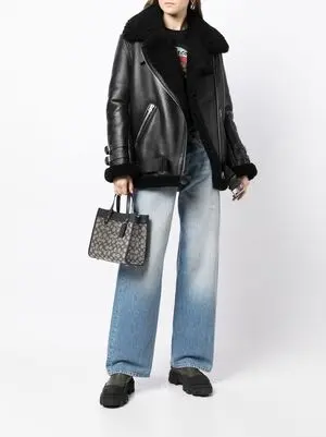 COACH Monogram Pattern Tote Bag