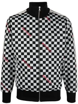 Palm Angels Damier-print Track Jacket