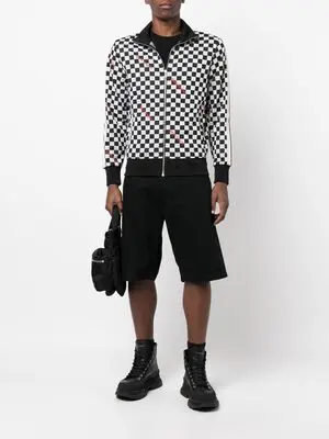 Palm Angels Damier-print Track Jacket