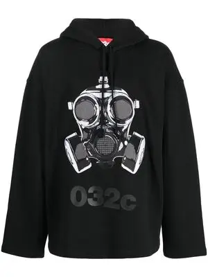 032C Graphic-print Hoodie
