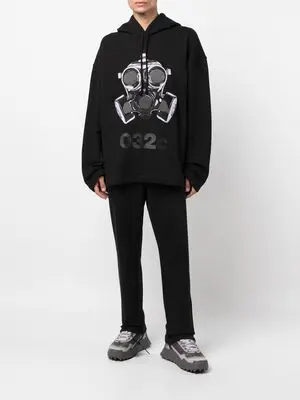032C Graphic-print Hoodie