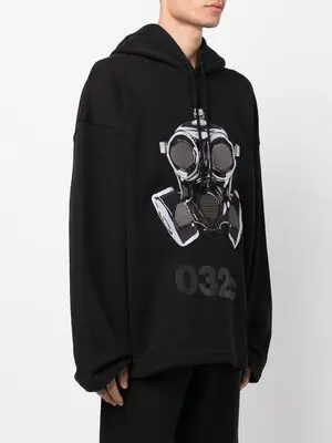 032C Graphic-print Hoodie