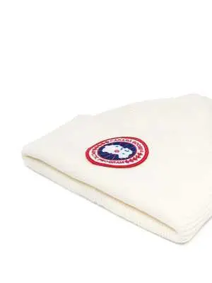 Canada Goose Arctic Toque Logo-patch Beanie Hat